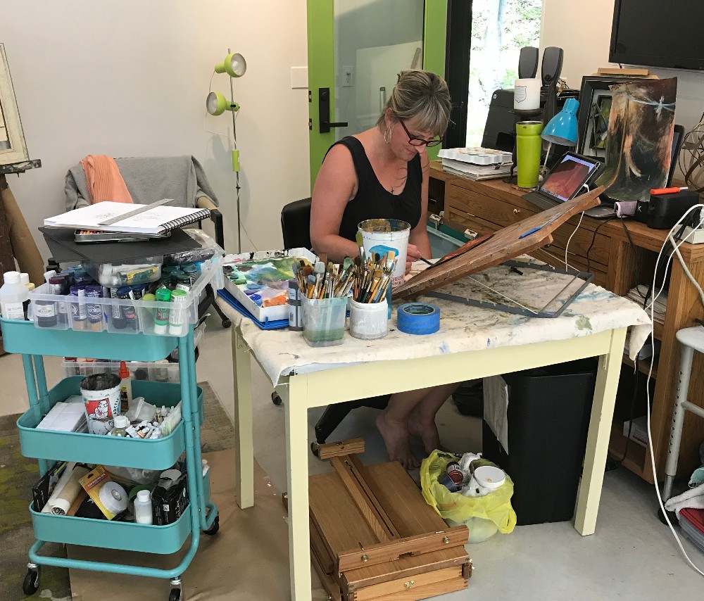Andrea Novak – August 2019 – Good Hart Artist Residency